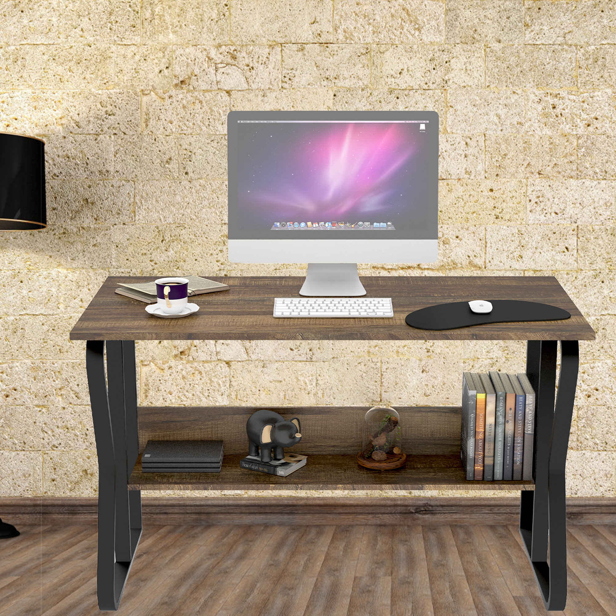 17 Stories Sehorn Rectangle 47.24'' L Computer Table | Wayfair