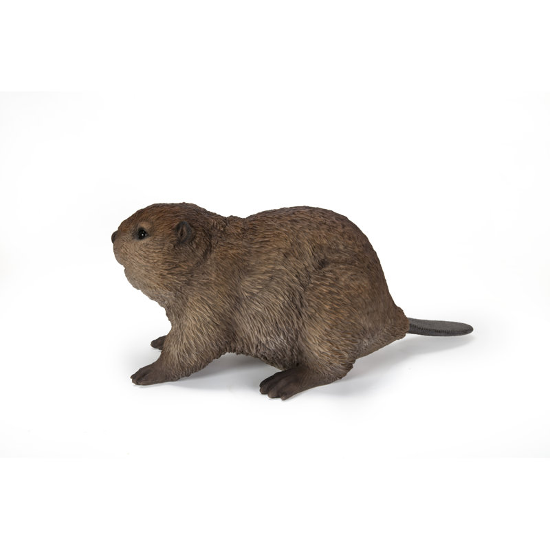 Hi-Line Gift Ltd. American Beaver Cub Statue | Wayfair