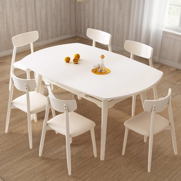 Corrigan Studio® Gretchen 6 - Person Extendable Dining Set | Wayfair
