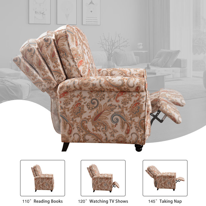 Winston Porter Jasahd Upholstered Recliner & Reviews | Wayfair