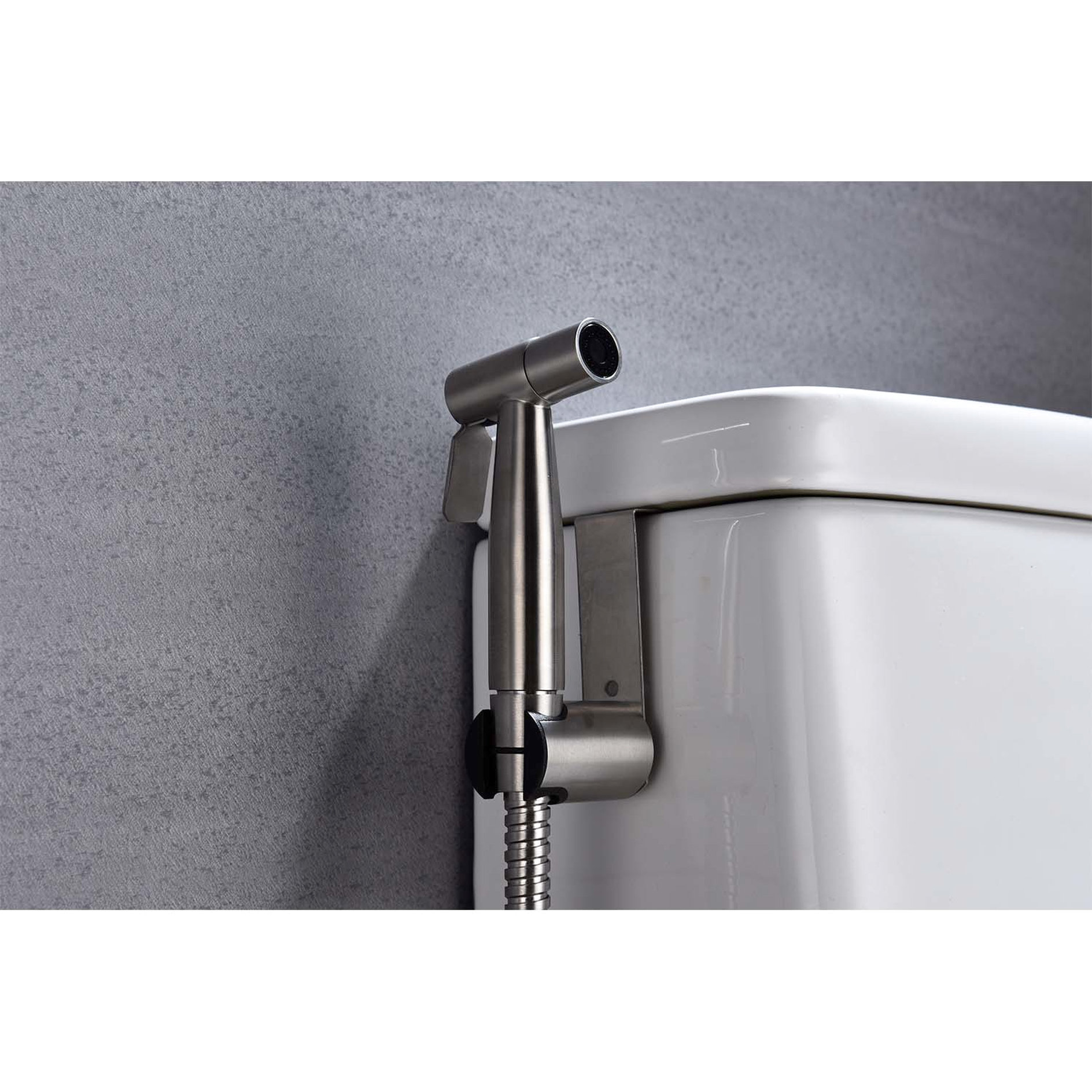 EchoElegance Bidet For Toilet Use - Handheld, Brushed Gold Metal ...