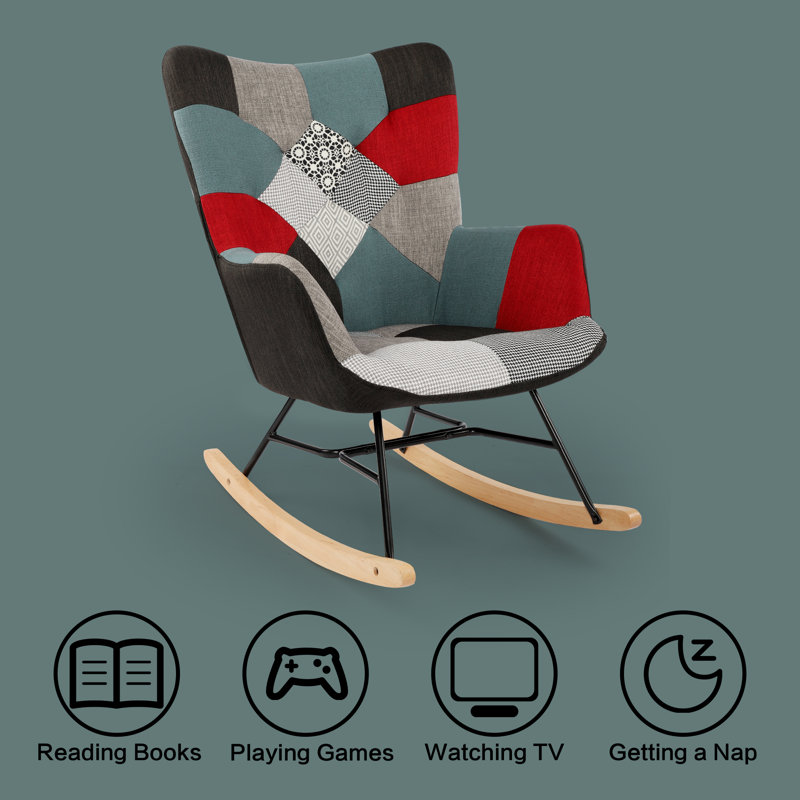 Wade Logan® Aviree Rocking Chair & Reviews | Wayfair