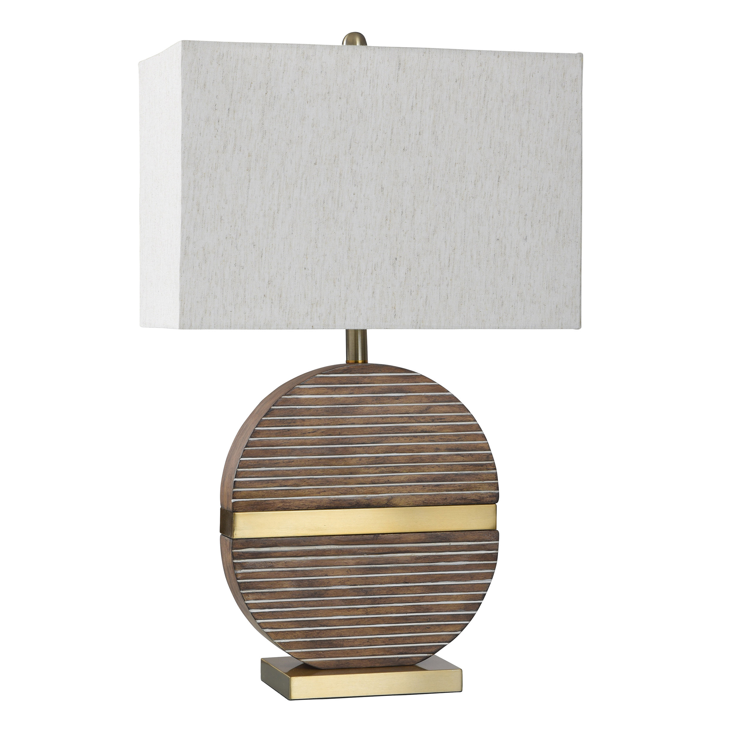 StyleCraft Home Transitional Table Lamp - Tinker Gold - Beige Shade ...