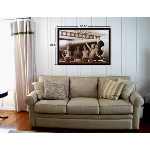 Buy Art For Less 'Led Zeppelin the Starship Airplane 'Framed ...