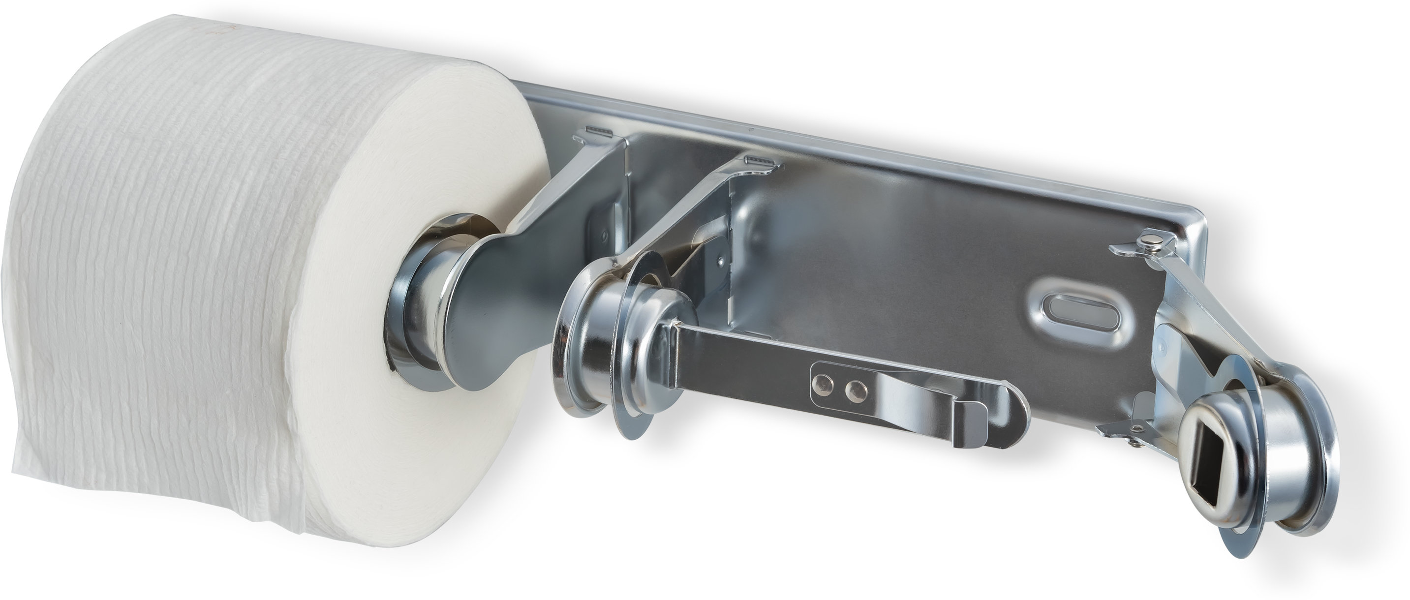 San Jamar Roll Locking Toilet Paper Dispenser | Wayfair