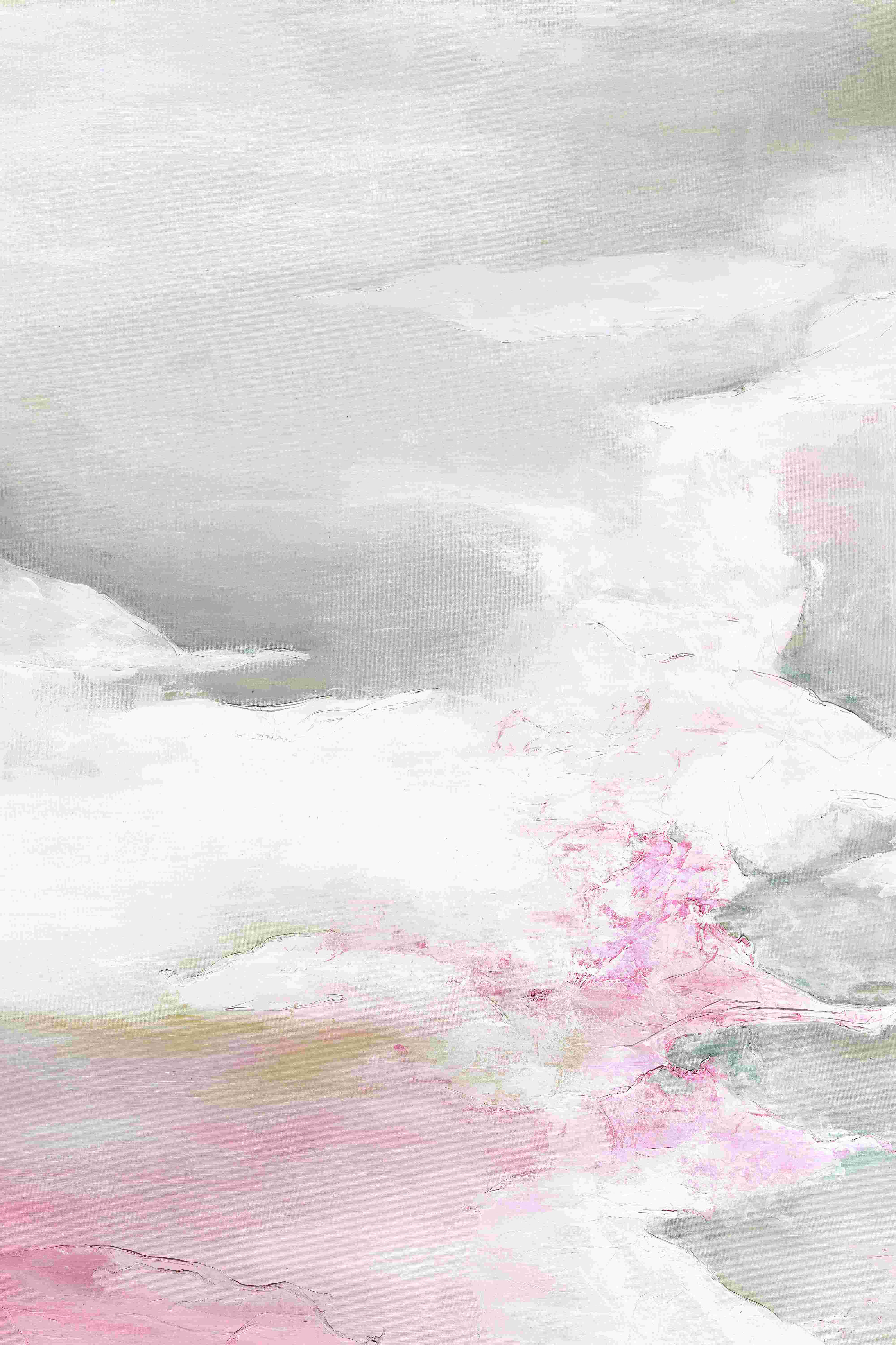 Orren Ellis Pink And Gray Cloud | Wayfair