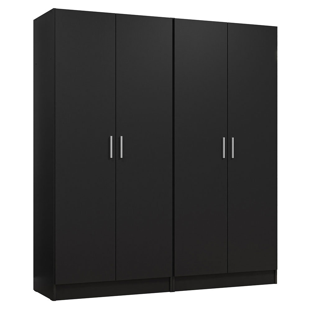 Latitude Run® 4 Doors Storage Cabinet with Ample Shelves Space 63"L ...