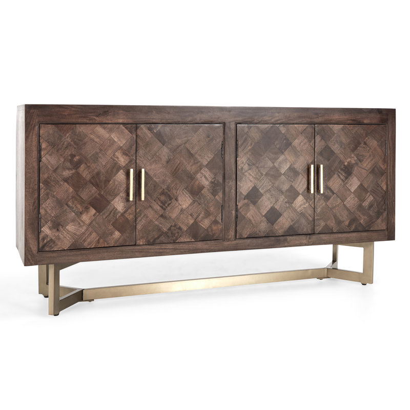 Union Rustic Wakefield 72'' Wide Mango Solid Wood Sideboard & Reviews ...