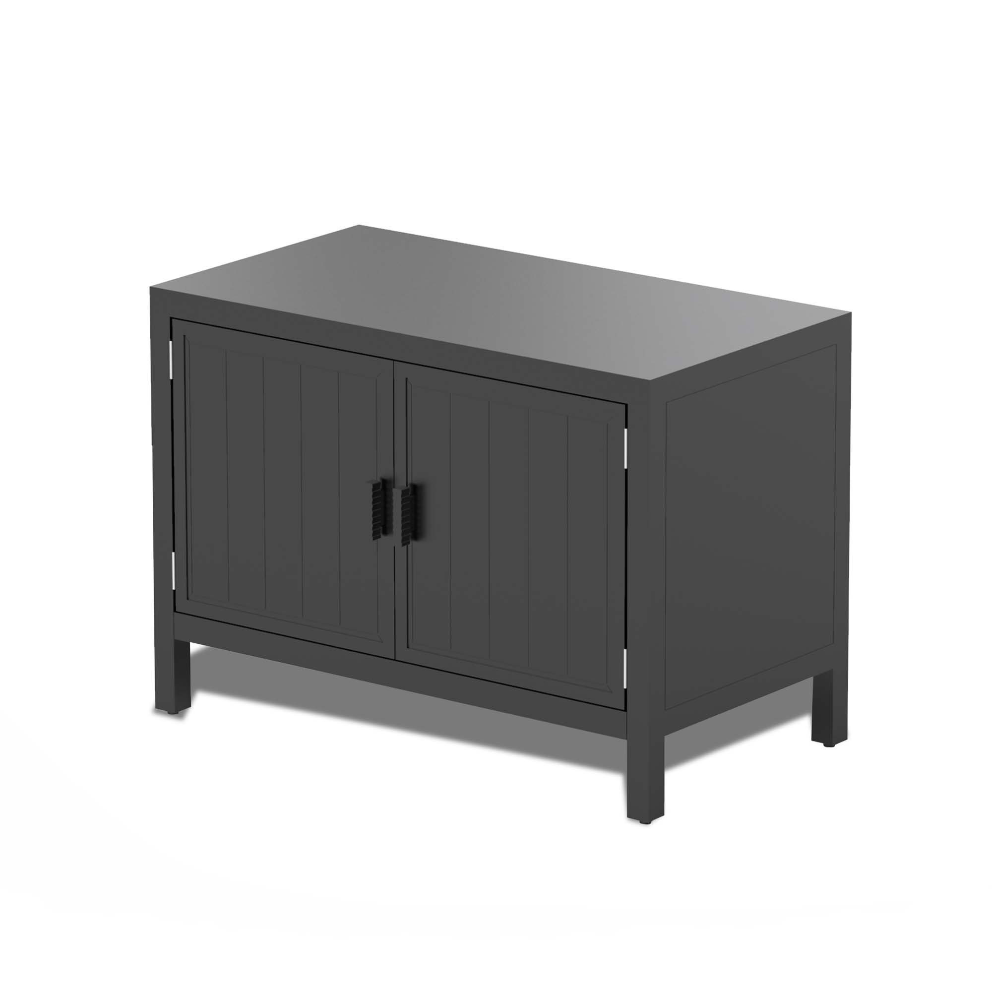 Hokku Designs Outdoor Kitchen Island With Storage, Aluminum Kitchen ...