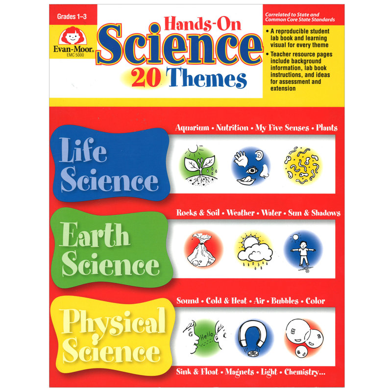 Evan-Moor Hands-on Science Themes Book | Wayfair