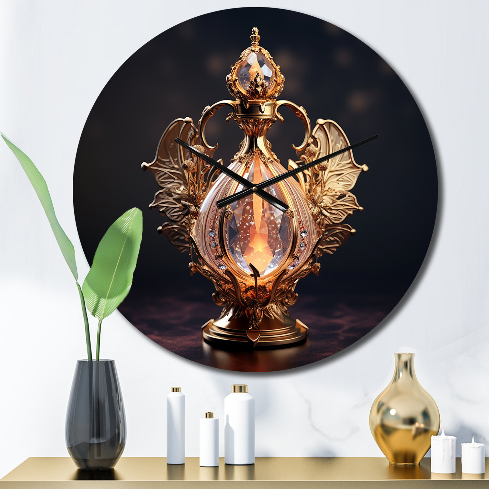 Design Art Retro Perfume Bottle Exquisite Design VII - Perfumes Wall ...