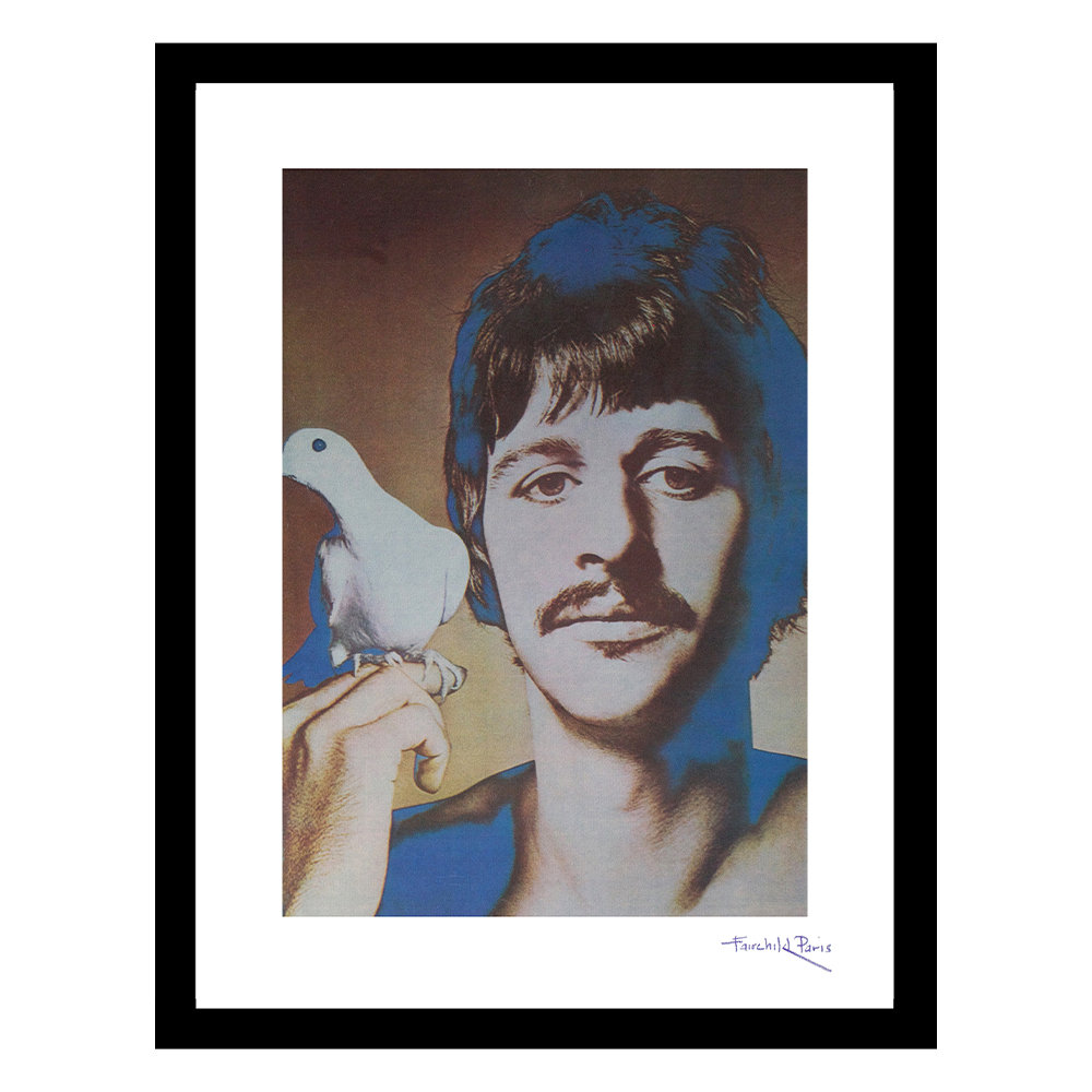 Winston Porter Ringo Starr - Picture Frame Graphic Art | Wayfair