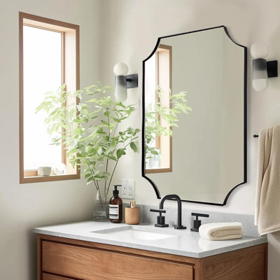 simple bathroom mirror