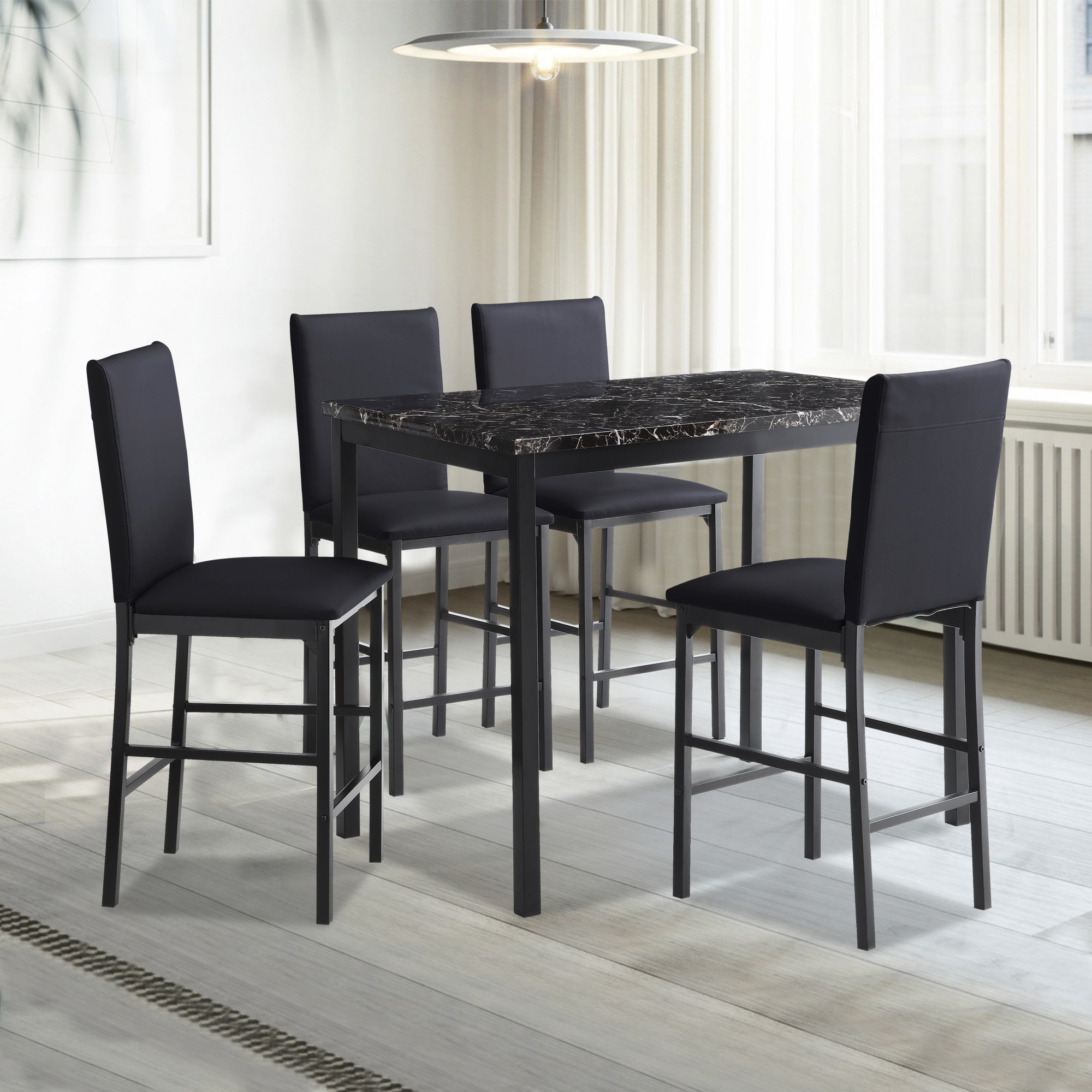 Latitude Run® 5 - Piece Dining Set | Wayfair