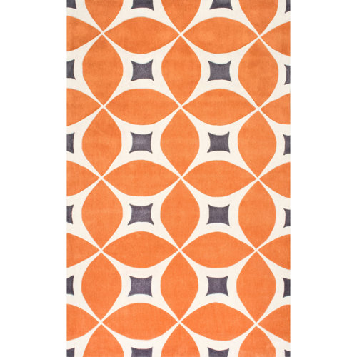 5' x 8' Orange Area Rugs You'll Love | Wayfair