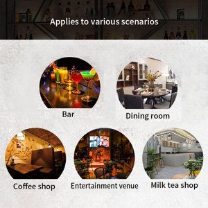 KPXU Bar Counter Large Front Desk Bar Service Counter | Wayfair