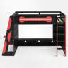 Ivy Bronx Loft Bed With Built-In Desk And Charging Station & Reviews ...