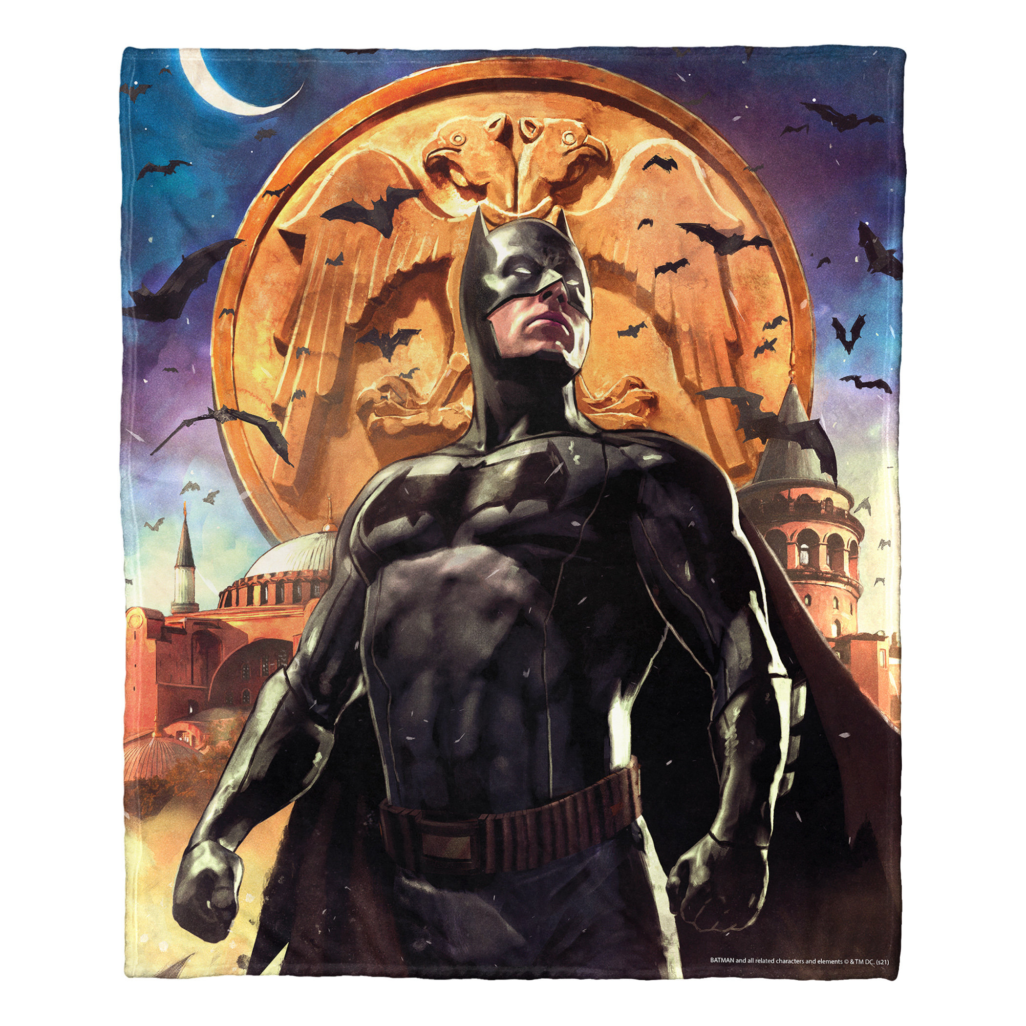 Northwest Batman Castle Guardian Throw | Wayfair