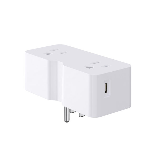 ELEGRP 15 Tamper Resistant Quadplex Outlet with USB Port | Wayfair