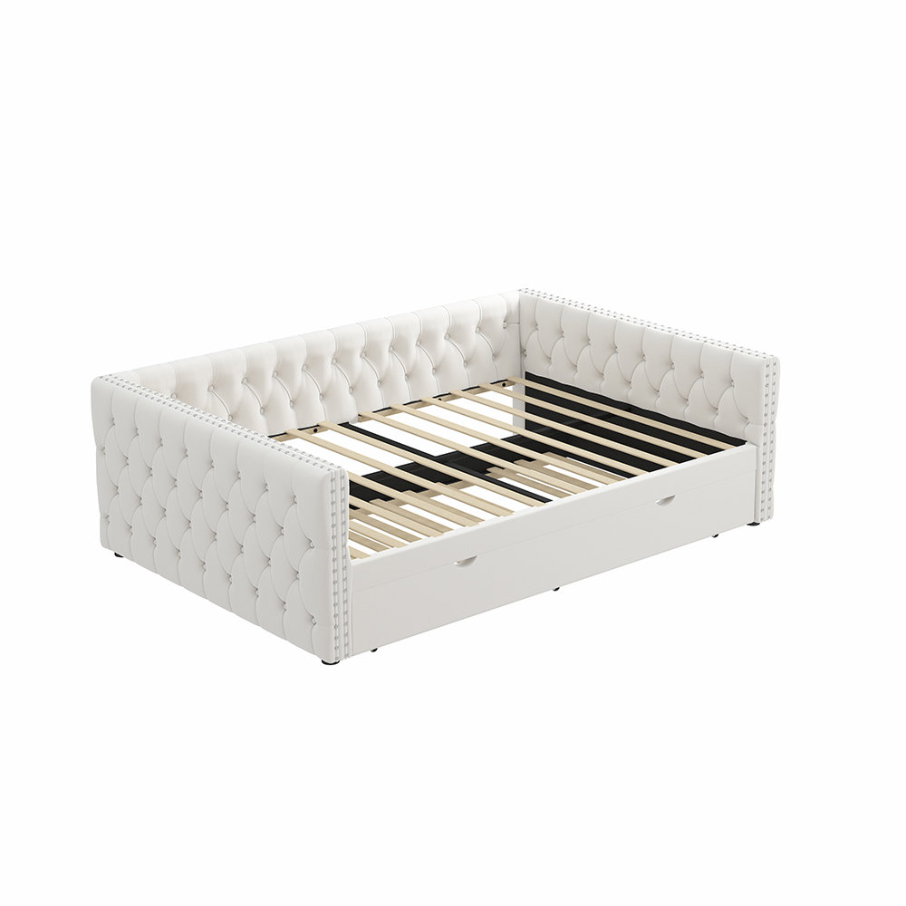 Rosdorf Park Ivyon Upholstered Daybed Bed | Wayfair
