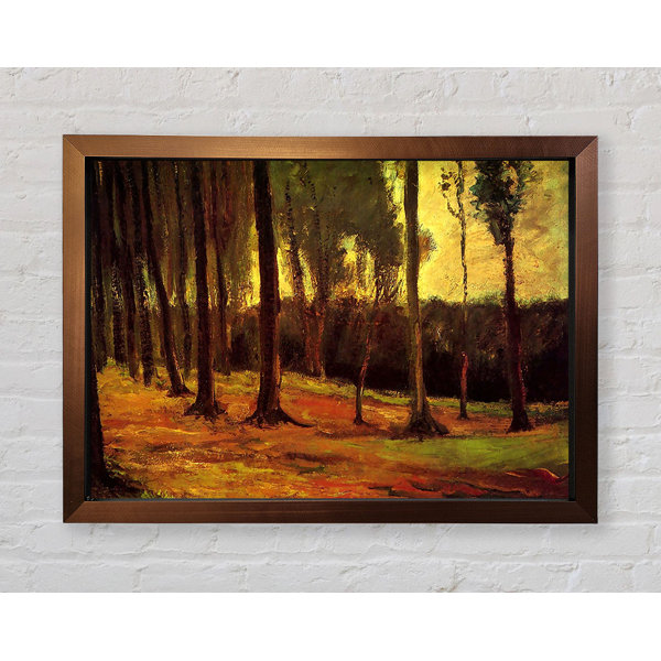 Bright Star Van Gogh Edge Of A Wood - Single Picture Frame Print ...