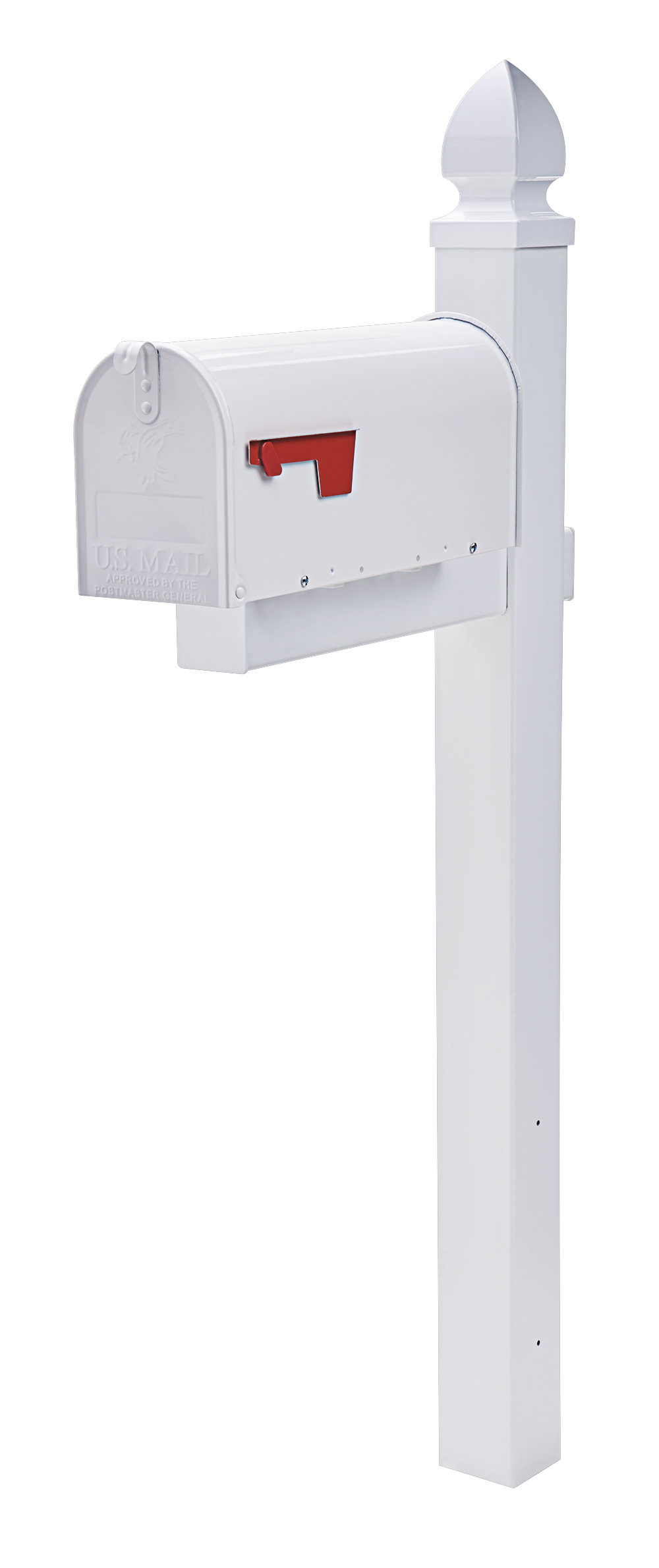 Architectural Mailboxes Whitley 6" W x 57" H Surface Mount Decorative ...
