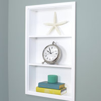 Recessed Wall & Display Shelves You'll Love | Wayfair