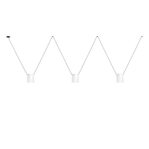 LedsC4 Attic Lateral Pendant Central Canopy Cable 4 Cylinder | Wayfair