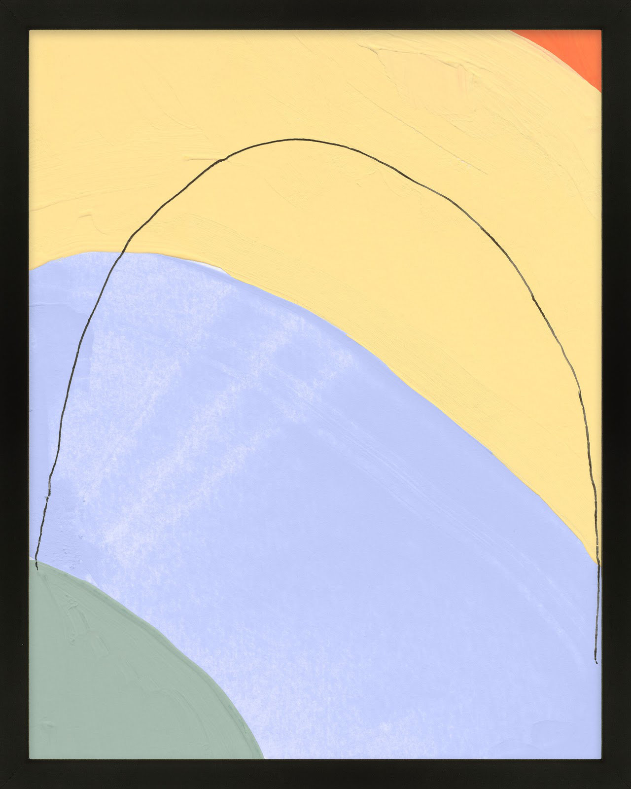 Lipman Art Ellipse 2 By Andrea Stokes - Framed Wall Art | Perigold
