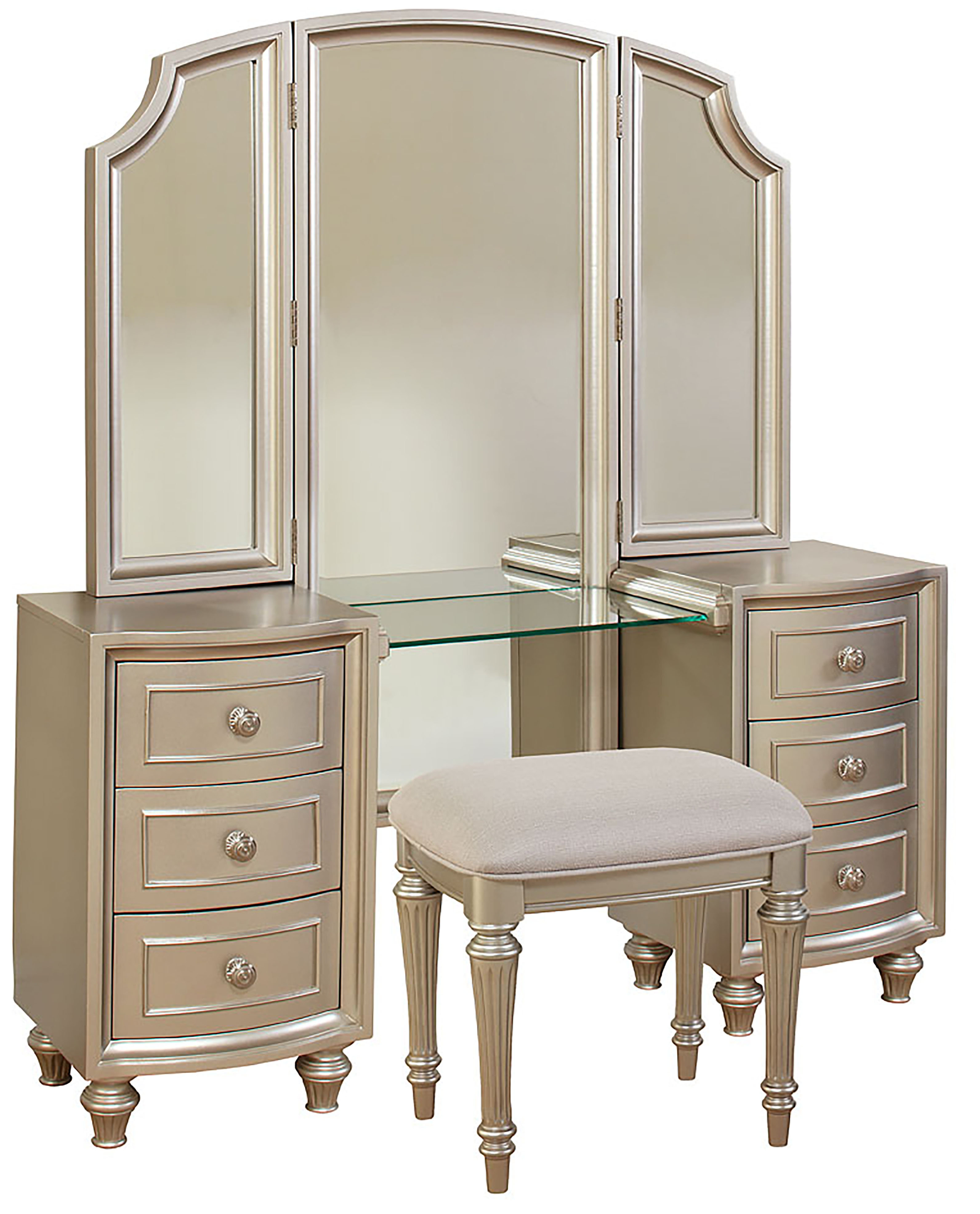Willa Arlo™ Interiors Wason Vanity Set with Mirror & Reviews | Wayfair