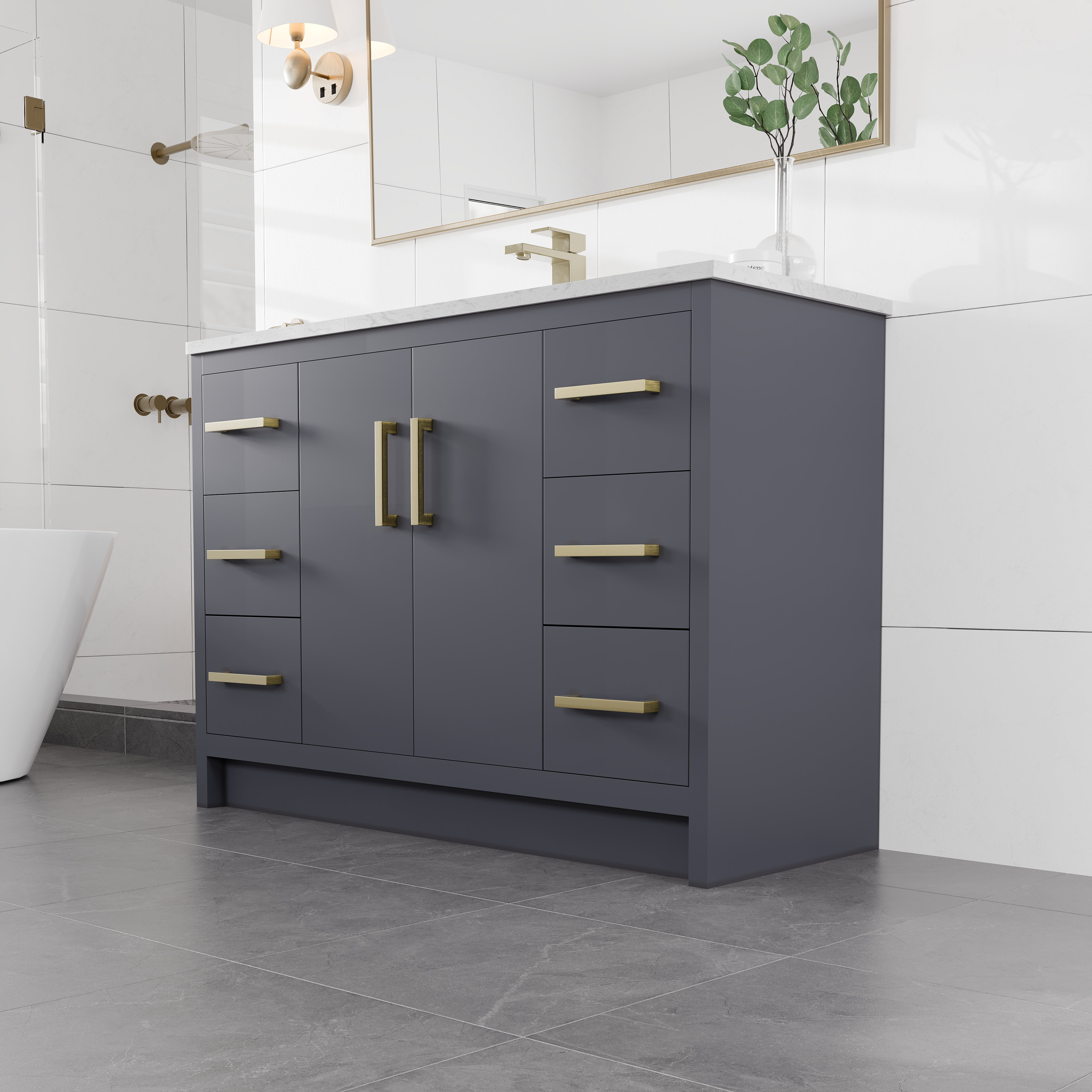 48 X 18 Bathroom Vanity