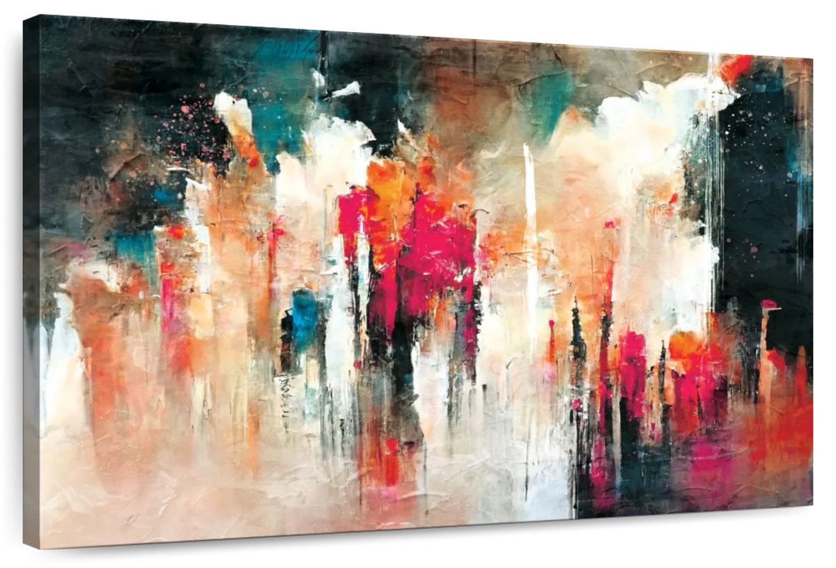 Wade Logan® Avery Abstract Hues Of Autumn | Wayfair