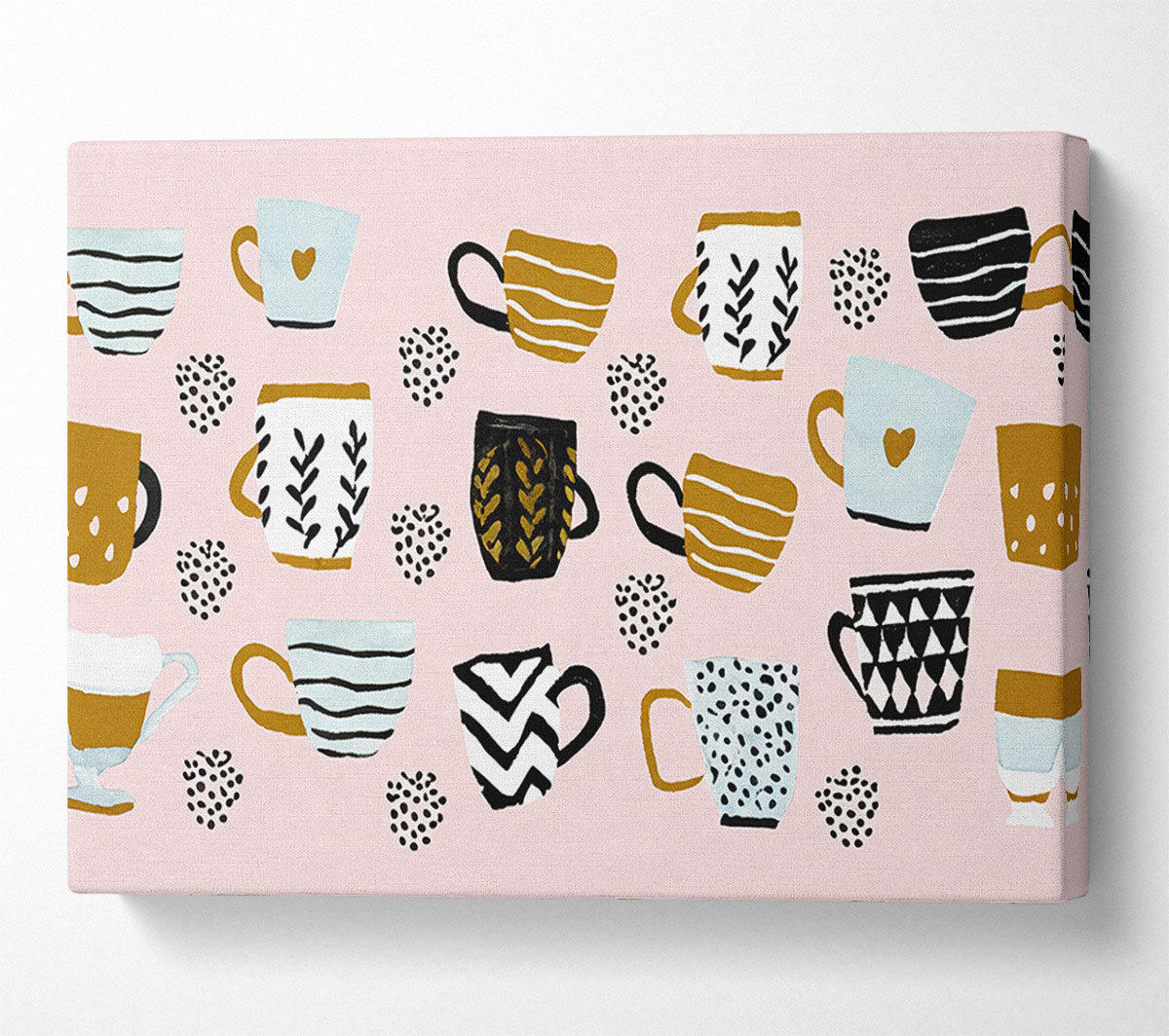 ClassicLiving Contemporary Heart Mugs Canvas Watercolour | Wayfair.co.uk