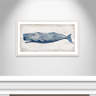 Beachcrest Home™ Blue Whale - Picture Frame Print & Reviews | Wayfair