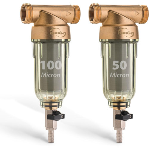iSpring Water Systems iSpring WSP2PK15 Reusable Whole House Spin Down ...