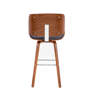 Corrigan Studio Derringer Swivel Fabric Upholstered Bar Stool with ...