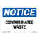 SignMission Contaminated Waste Sign | Wayfair