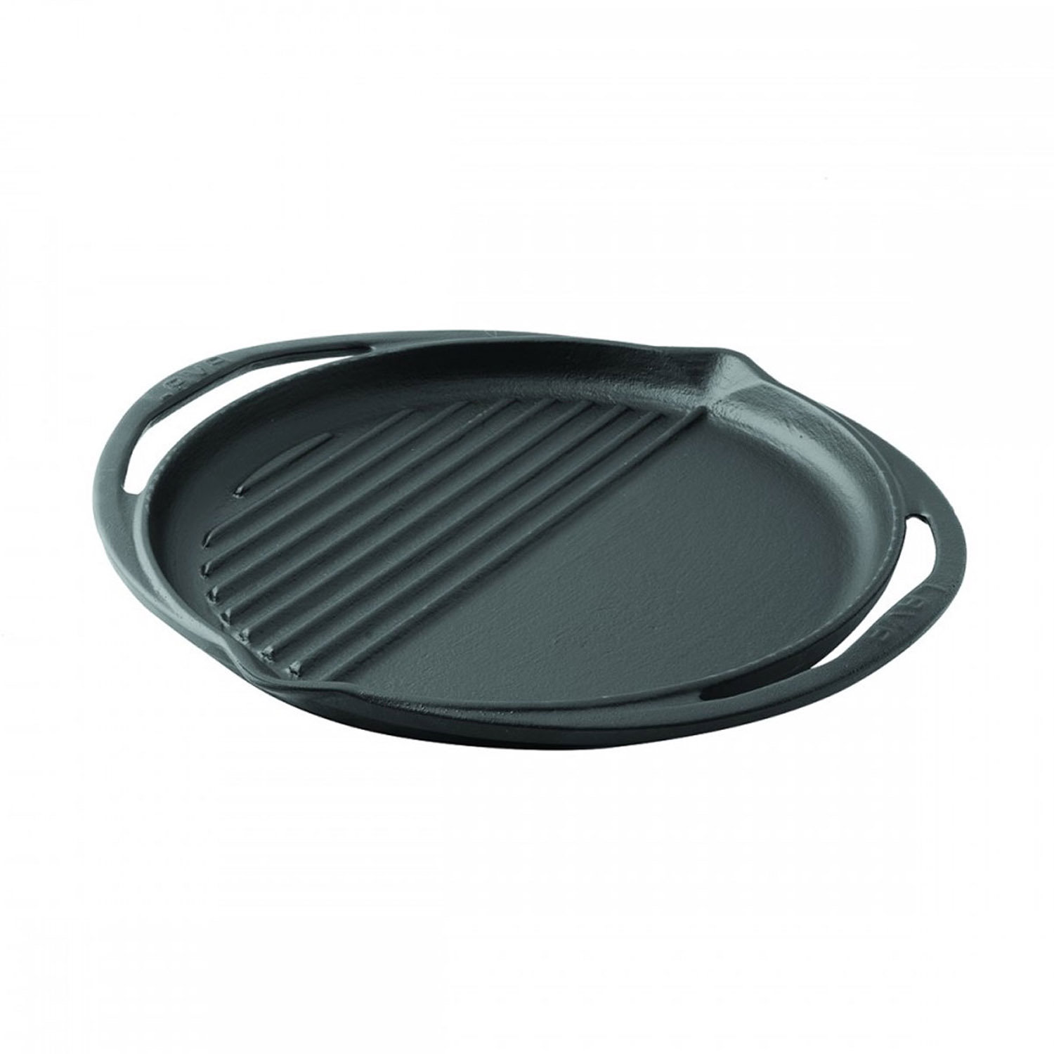 LAVA CAST IRON Lava Enameled Cast Iron Skillet 12 inch-Duo Griddle and ...
