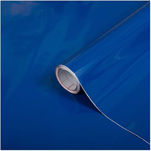 Blue Self-Adhesive Wallpaper You'll Love | Wayfair.co.uk