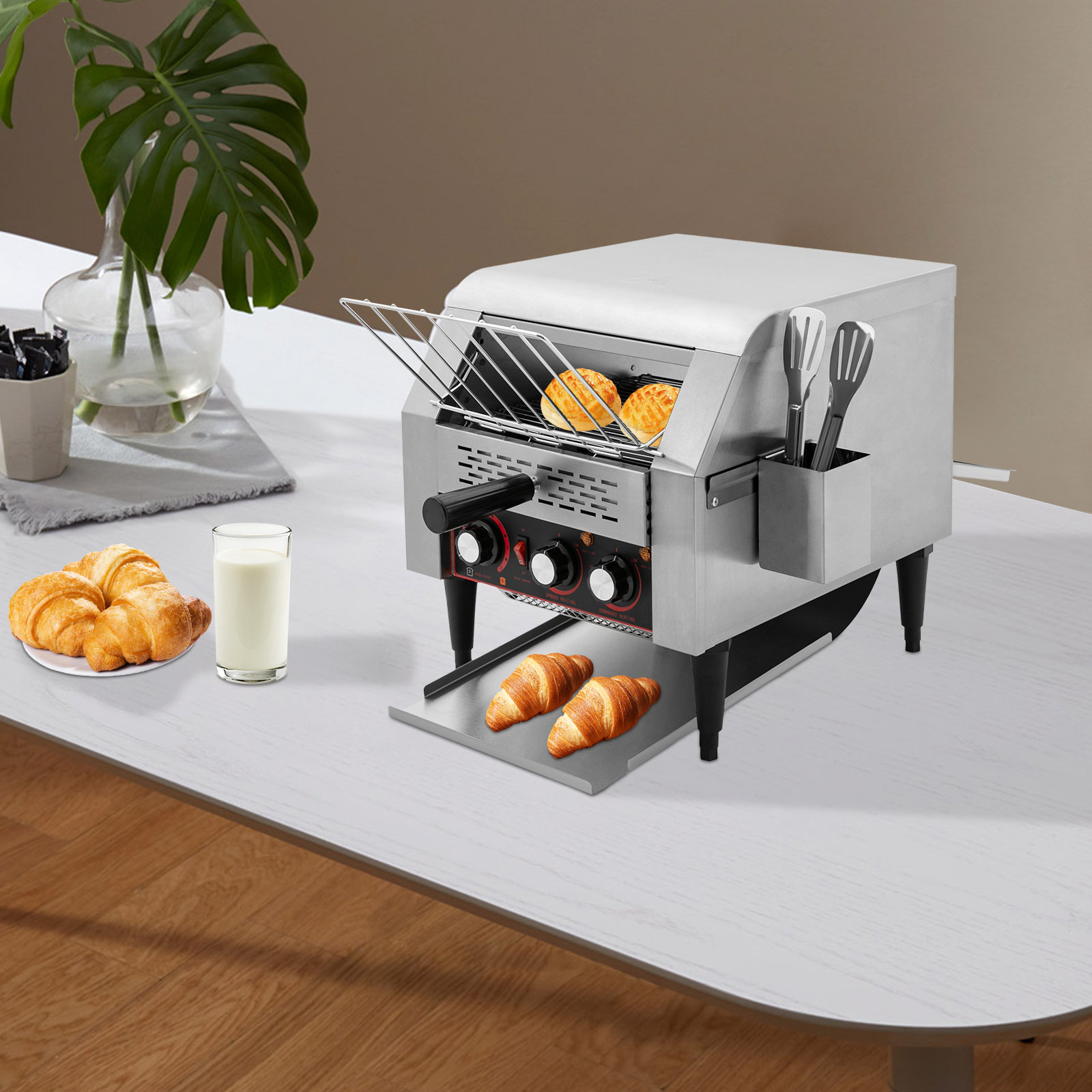 SUNYOU 300 Pieces Heavy Duty Industrial Conveyor Toaster | Wayfair