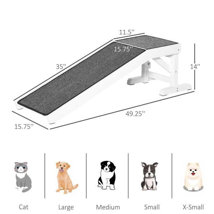 Archie & Oscar™ Timmy Large, Medium, And Small Dog Ramp For Couch ...