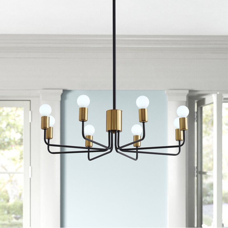 Laurel Foundry Modern Farmhouse® Spero 8 - Light Modern Sputnik Sphere ...