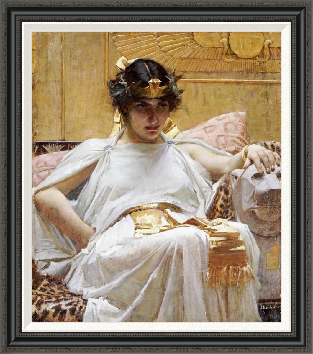 Vault W Artwork " Cleopatra " by John William Waterhouse | Wayfair