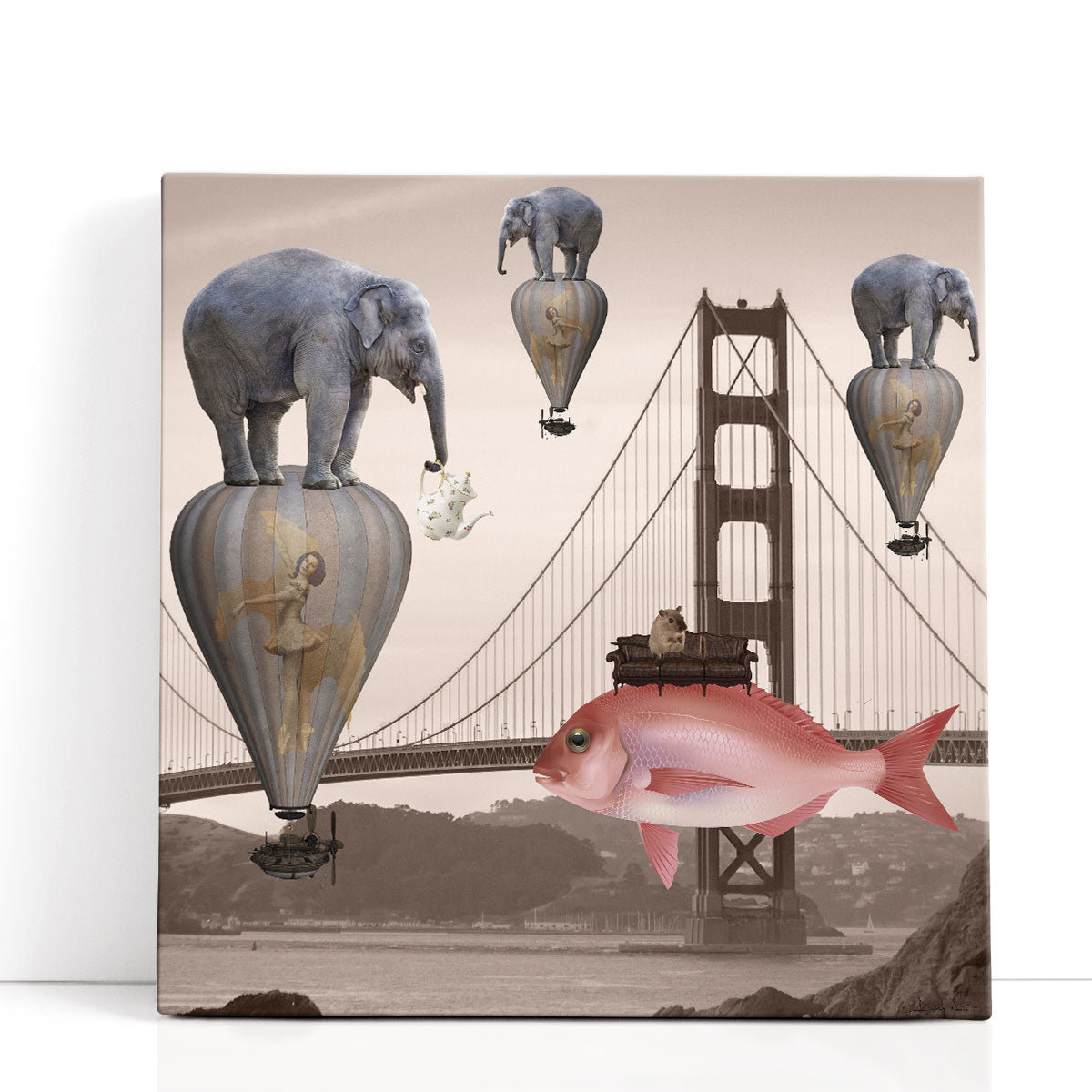 Latitude Run® Tea Time Daniela Nocito - Canvas Print Wall Art | Wayfair