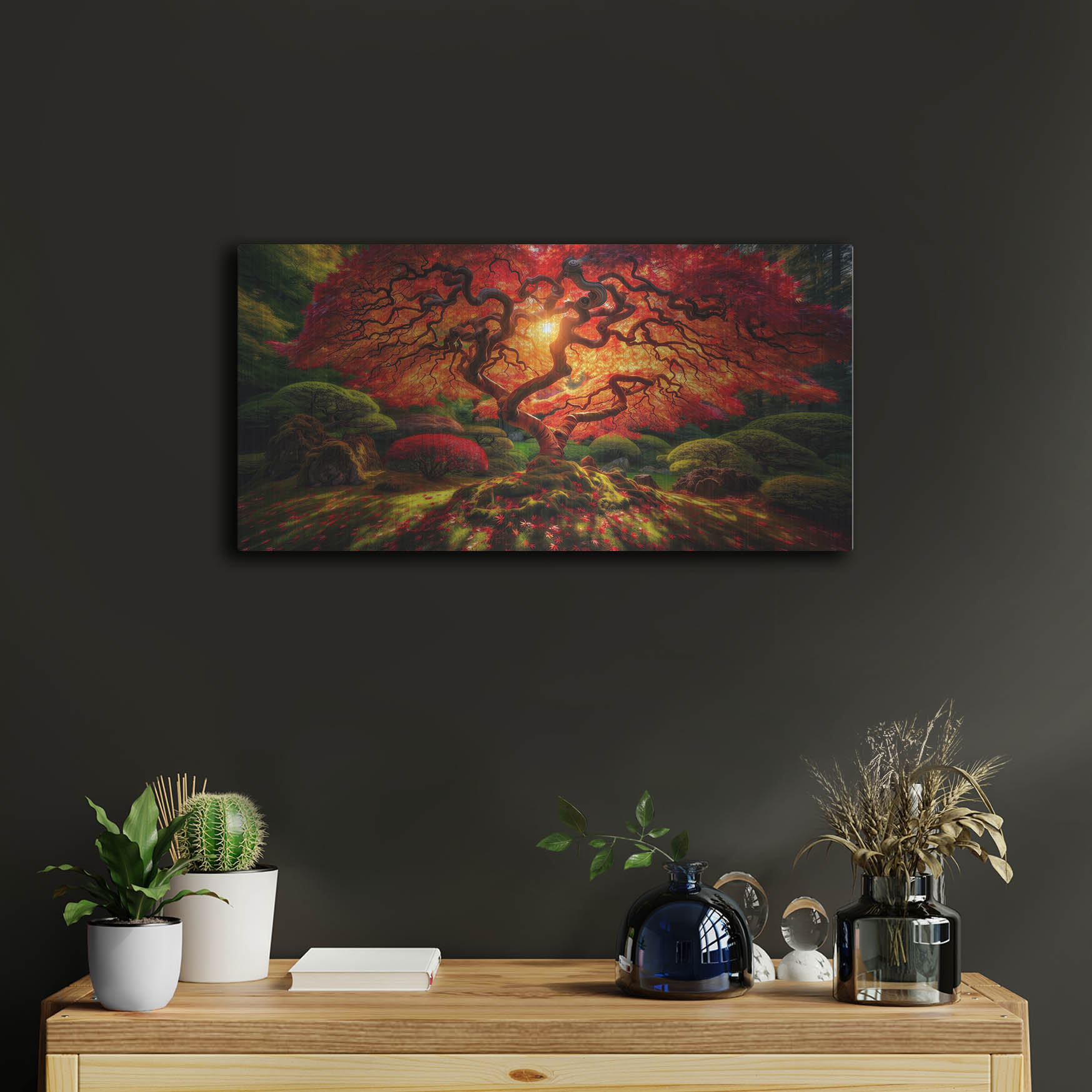 Winston Porter Fire Garden' by Rich Monet Metal Wall Art | Wayfair