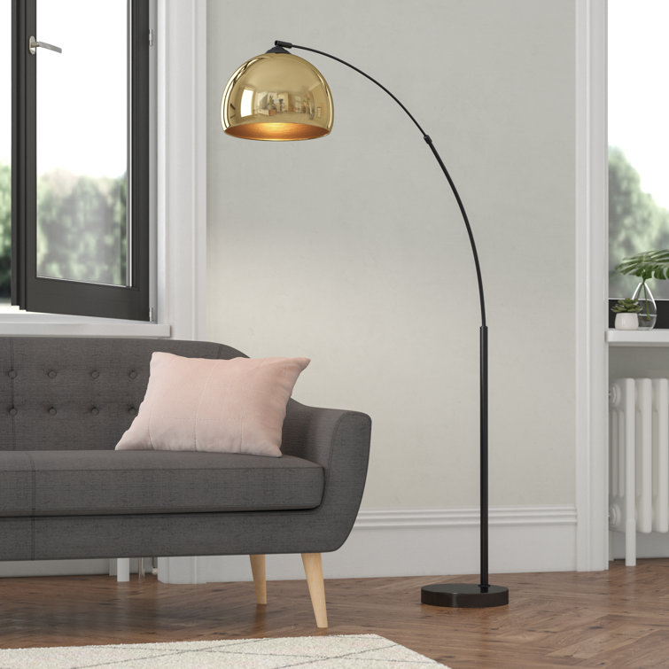 Floor standing curved lamp online