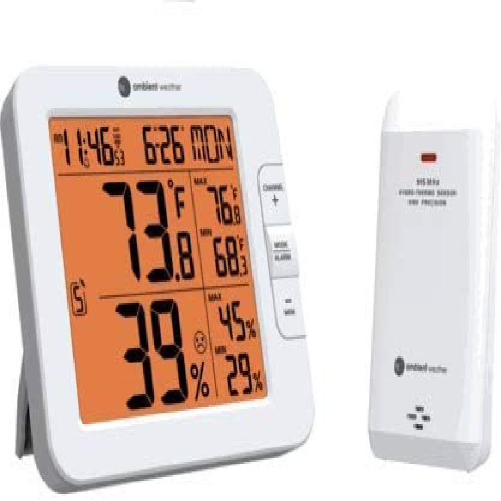 Ambient Weather WS-8482 7-Channel Wireless Internet Remote Monitoring ...