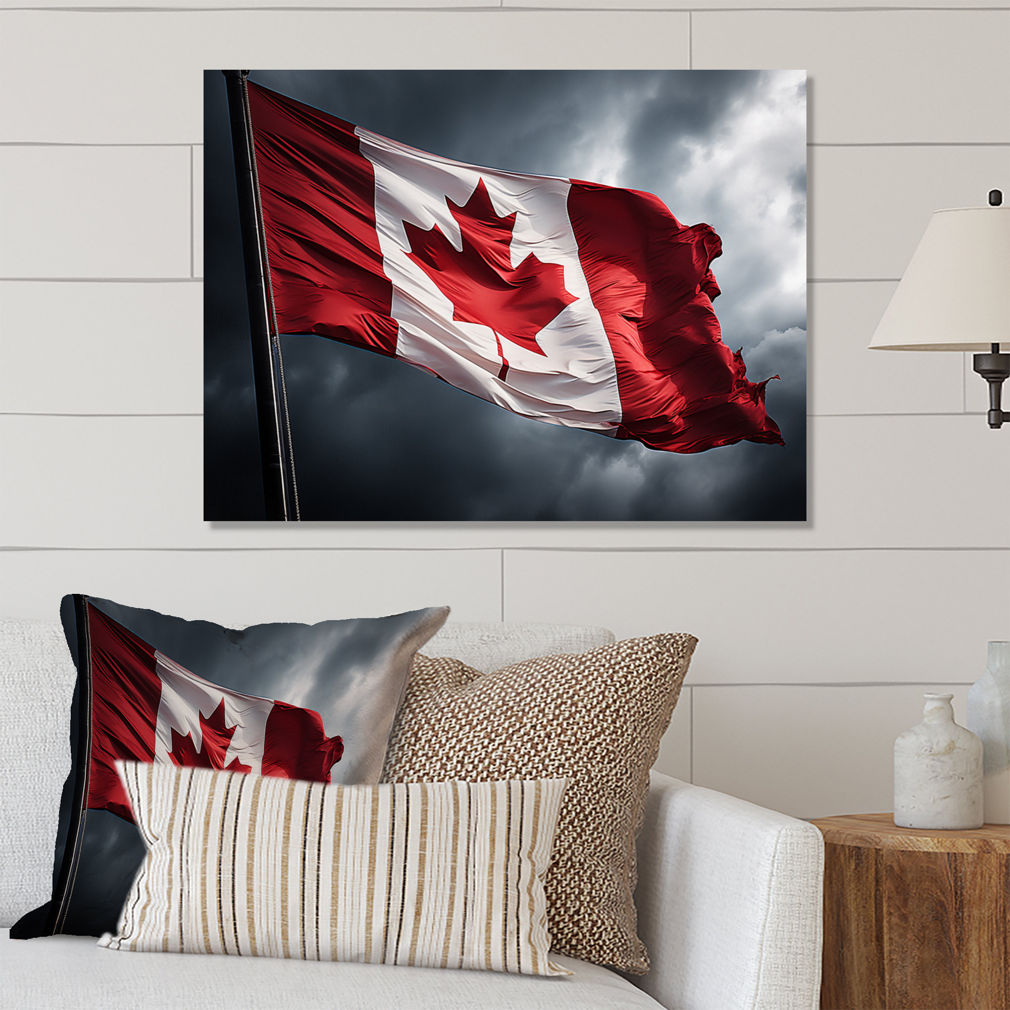 Ebern Designs Canada Canadian Pride II - Canada Metal Wall Art ...