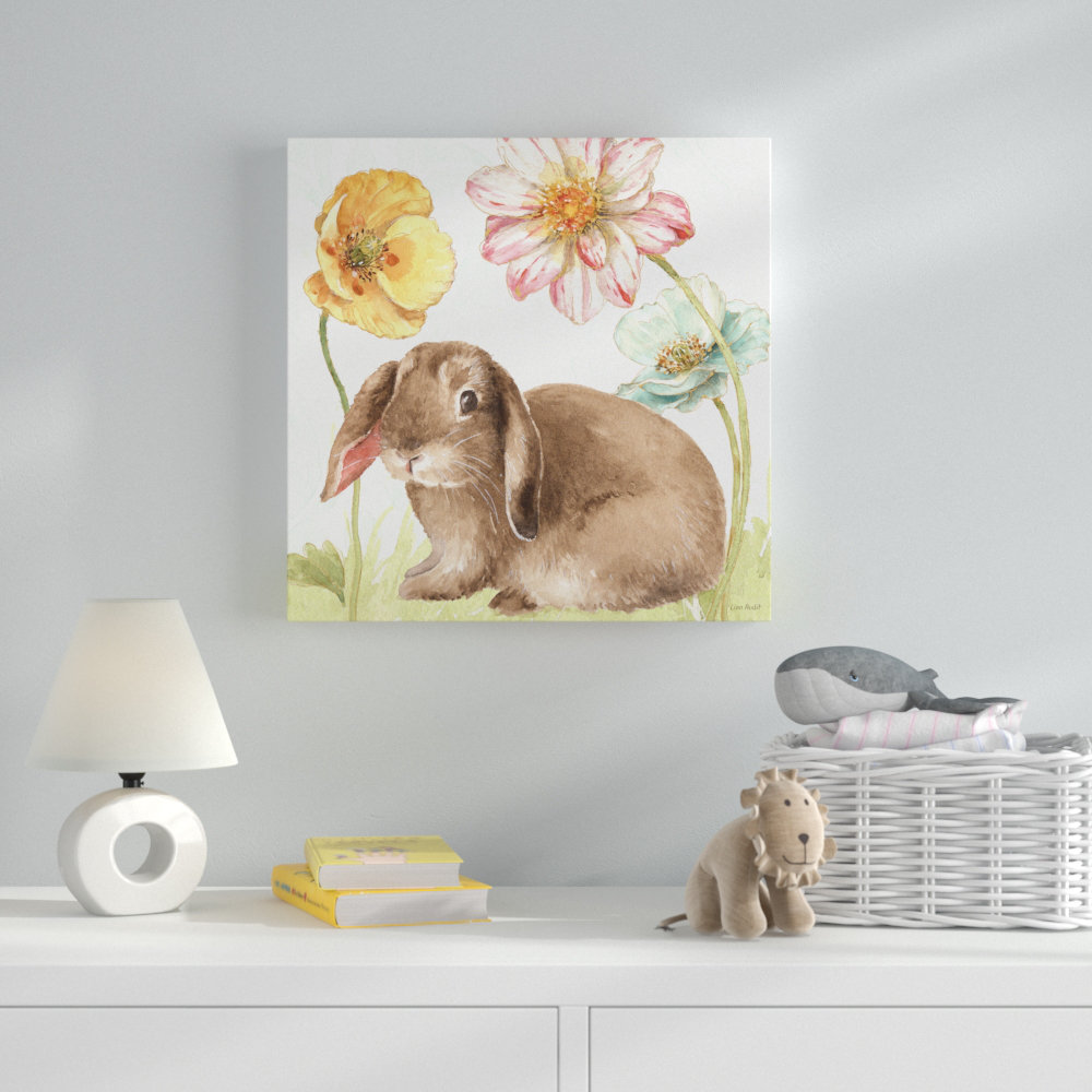 Harriet Bee 'Spring Softies Bunnies III'Canvas Art & Reviews - Wayfair ...