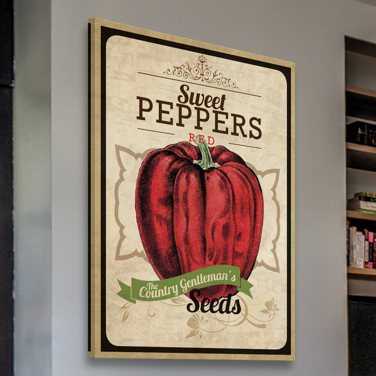 Marmont Hill " Seed Packet Pepper " | Wayfair